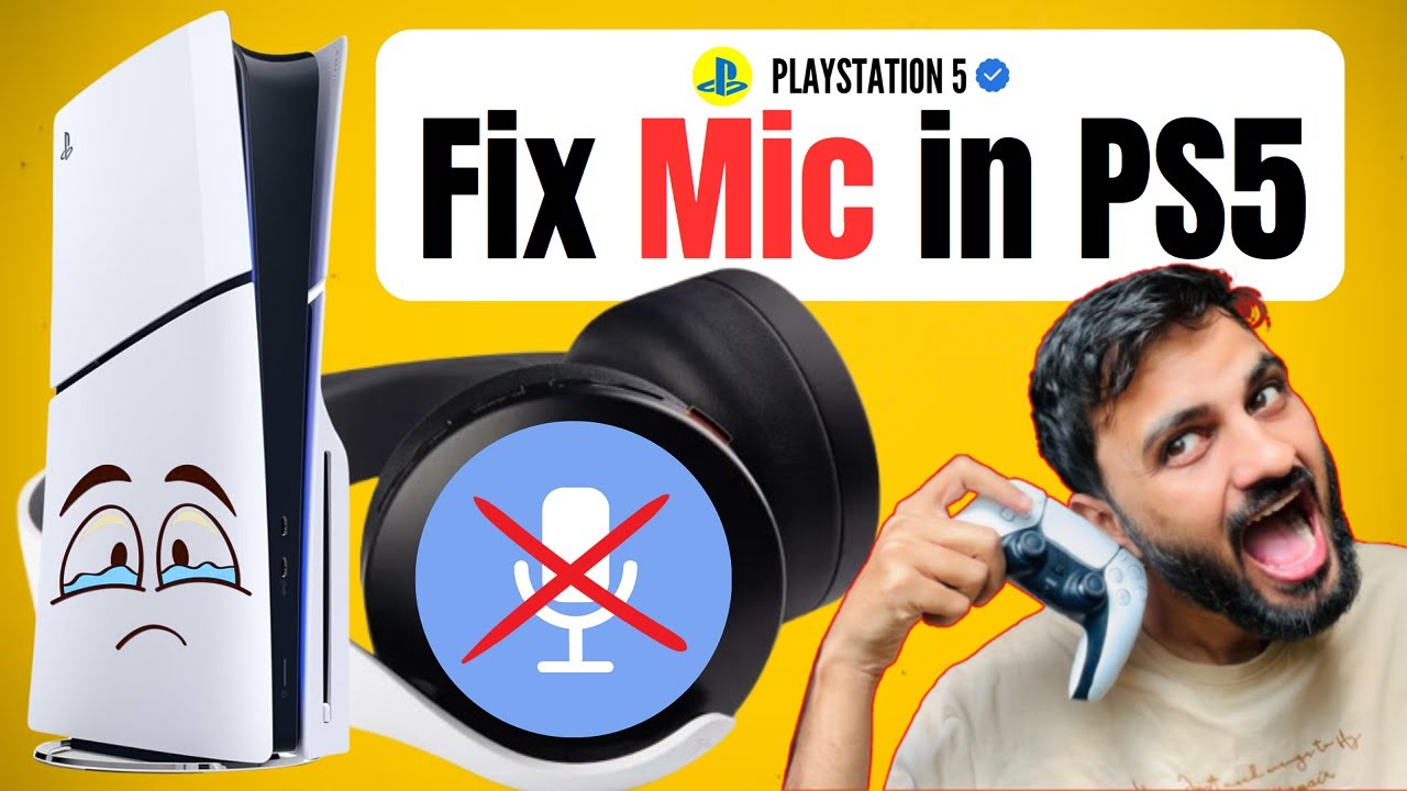 How to Fix Mic in PS5 | Mic Not Working On PS5 - YouTube