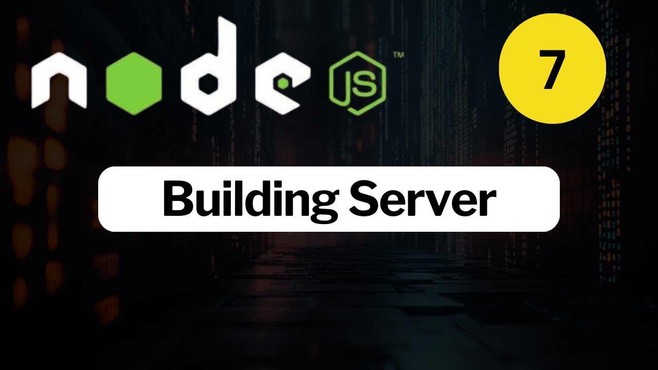 7 Building Server In Nodejs In Hindi Youtube