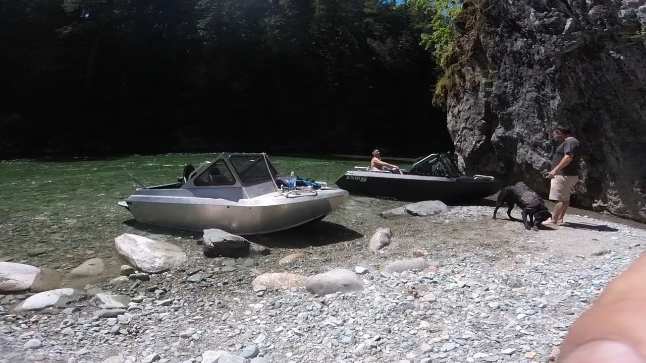 Chehalis River jet boating run from the mouth to the canyon! (uncut ...