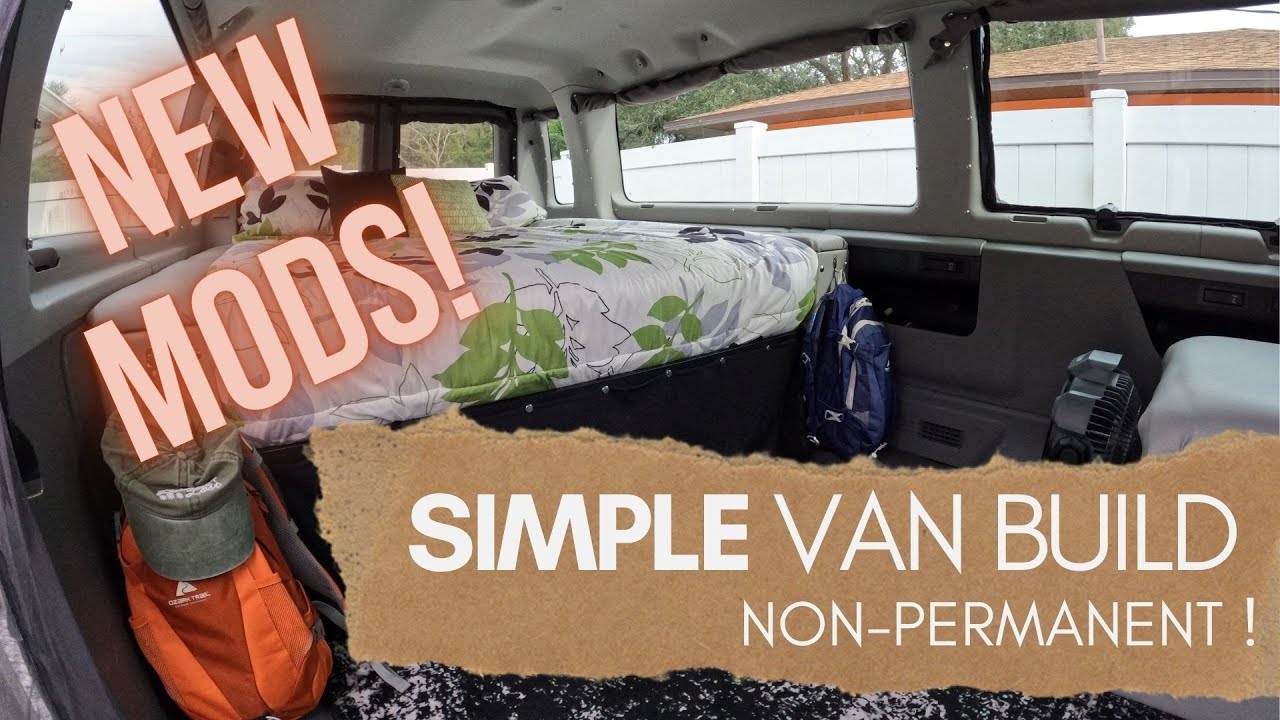 Camper Van Upgrades on a Budget | Smart Storage & Minimalist Van Life ...