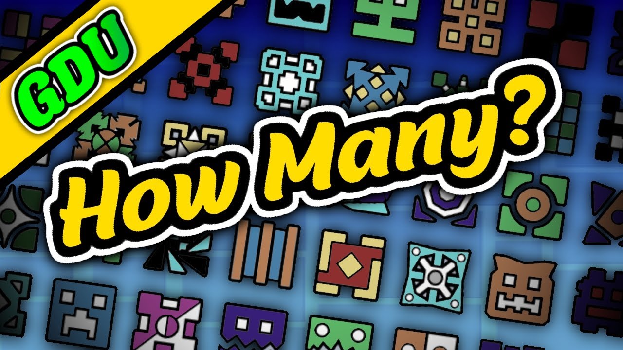 How Many Geometry Dash Icon Sets Are Possible? [GD University] - YouTube
