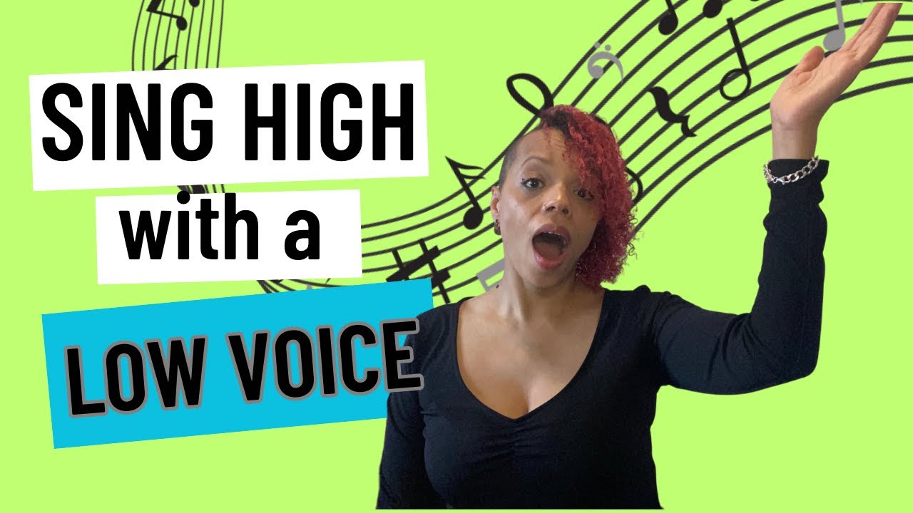 How to Sing High Notes with a Low Voice | FREE Singing Tutorial - YouTube