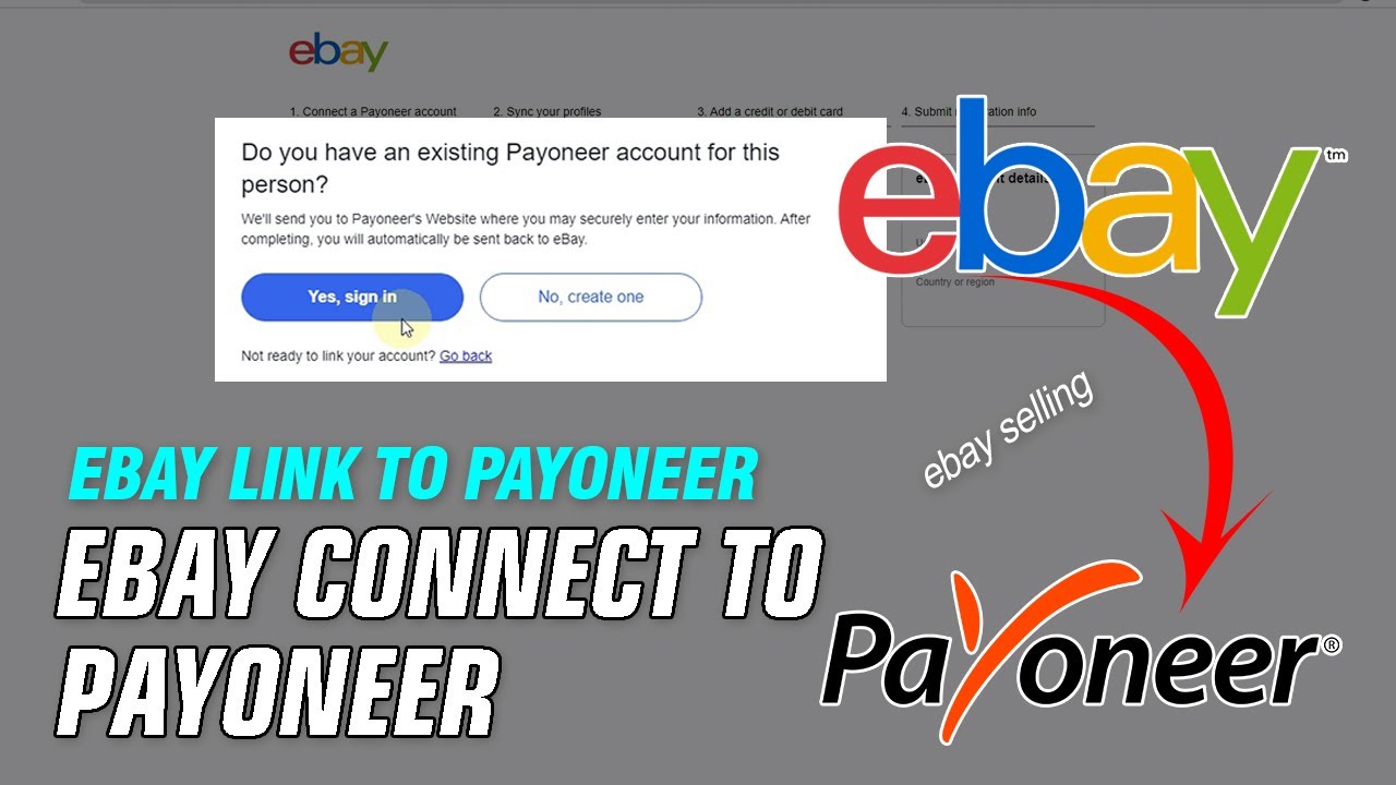 How To Connect Ebay To Payoneer - Full Tutorial English - YouTube