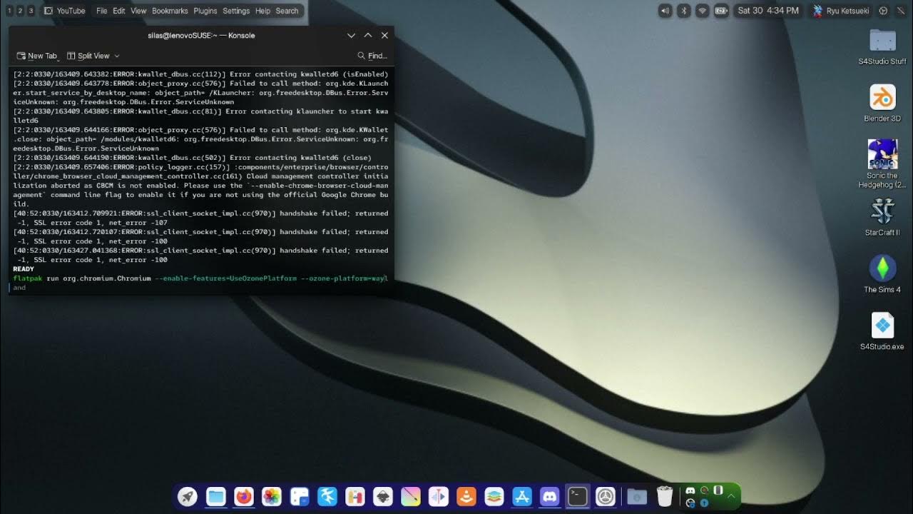 Wayland Fractional Scaling Bug With Chromium Youtube