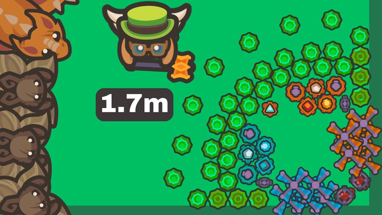 Taming io We Build Duo Corner Base - 1.7M Score !!! - YouTube