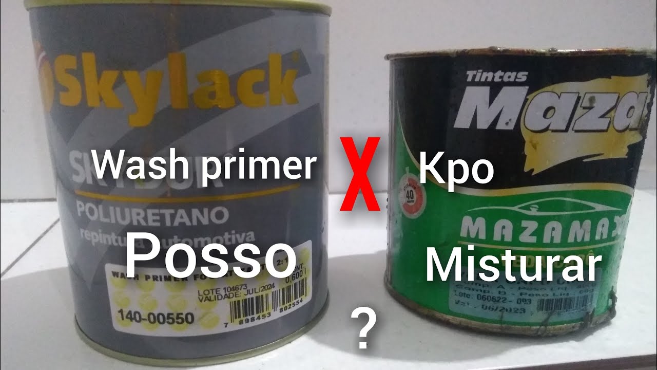 posso misturar kpo e wash primer ?(@canaldoka9364 ) - YouTube