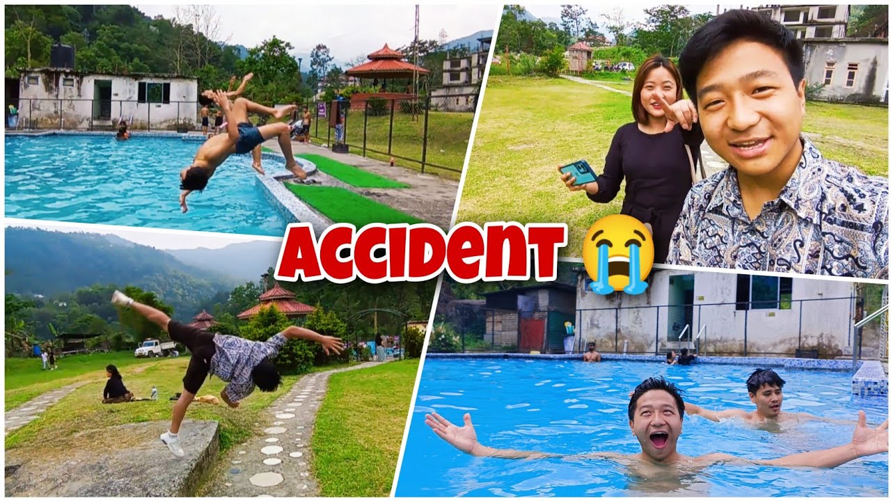 Accident Ho Gaya Don't Try This 😭 ll Best Swimming Pool in Gangtok ...