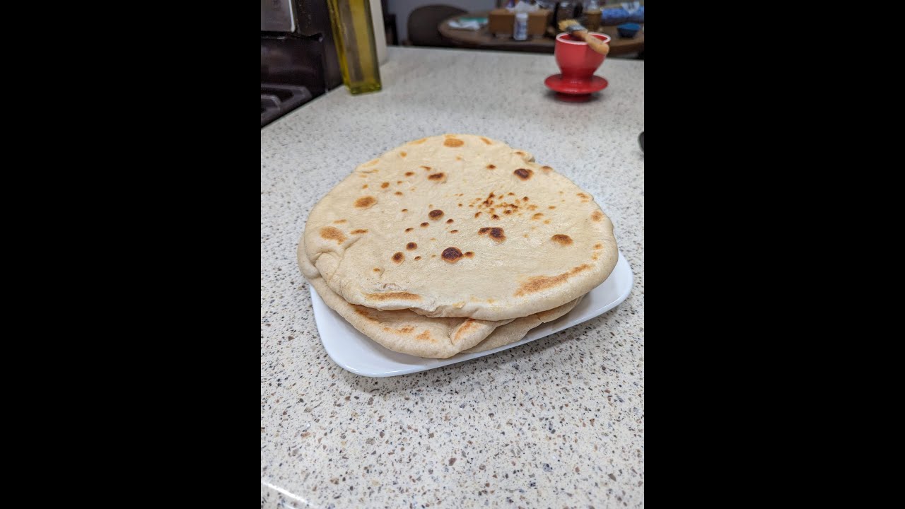 pan-grilled flatbread - recipe 10 - YouTube