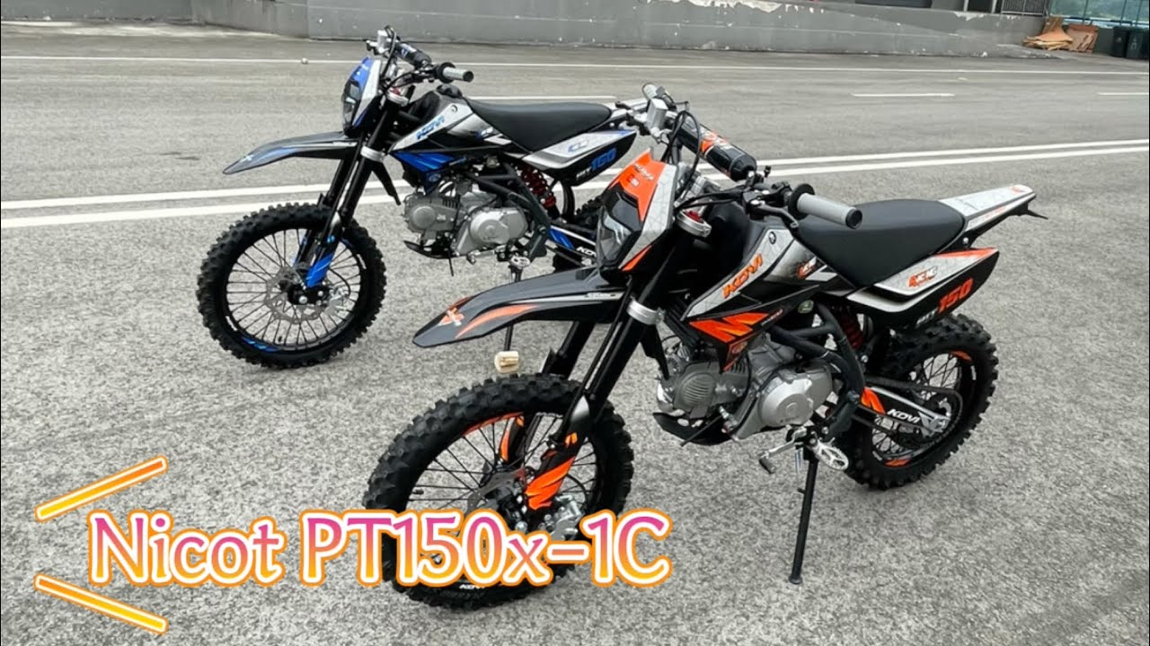 July7, Nicot Pit Bike PT150x-1C - YouTube