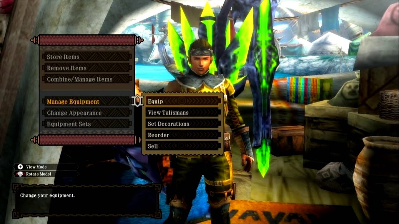 Easy Sharpness +1 Set for G-Rank (Monster Hunter Tri Ultimate) - YouTube