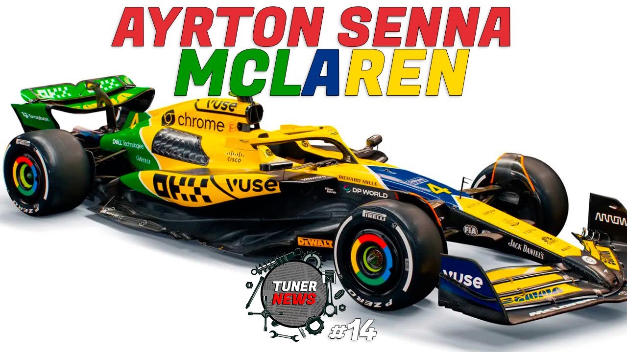FORMULA 1 EM HOMENAGEM A SENNA! LAMBORGHINI SERÁ ELÉTRICA?? - Tuner ...