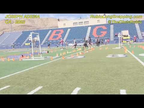 Rubio Long Snapping, Joseph Adema, VEGAS XL, Agility - YouTube