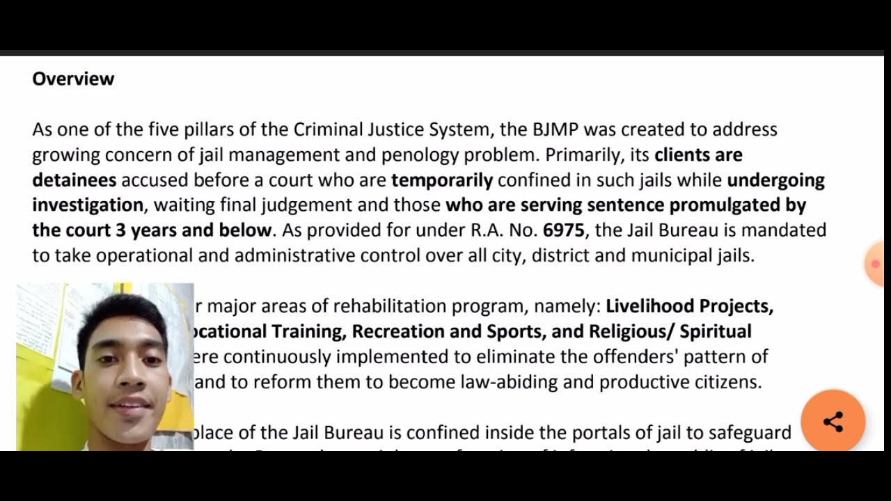 EnLEx Reviewer: All About Bureau of Jail Management and Penology - YouTube