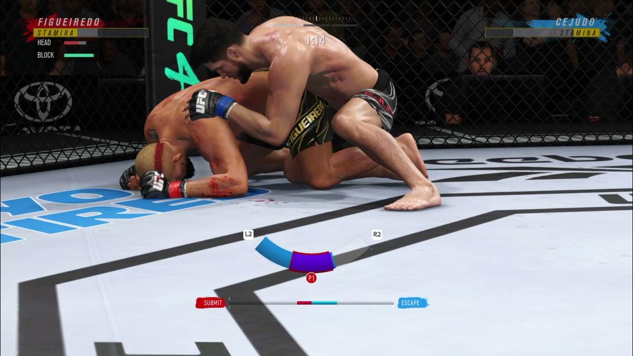 Ufc 4 Knee Spammer Gets Kneebarred Youtube