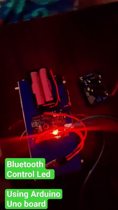 Bluetooth control LED light using Arduino Uno board - YouTube