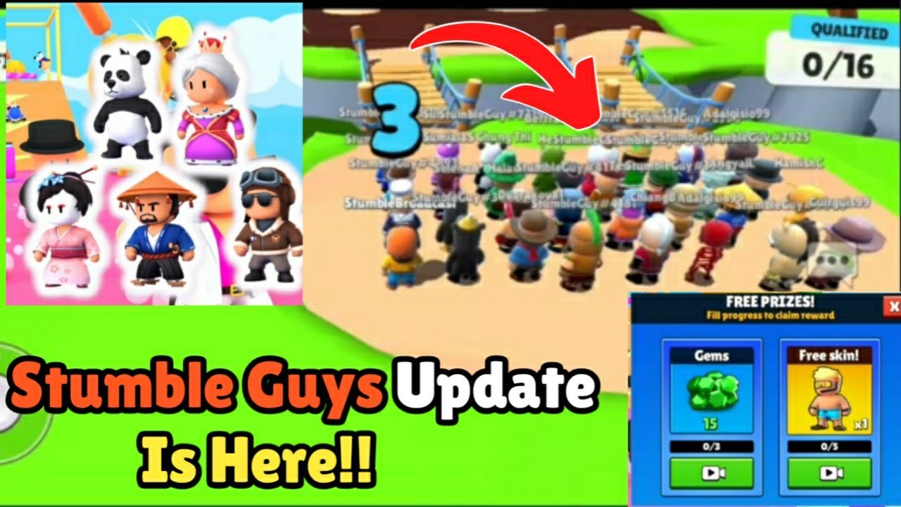 Stumble Guys New Update Is Here!! | Stumble Guys | Stumble guys new ...