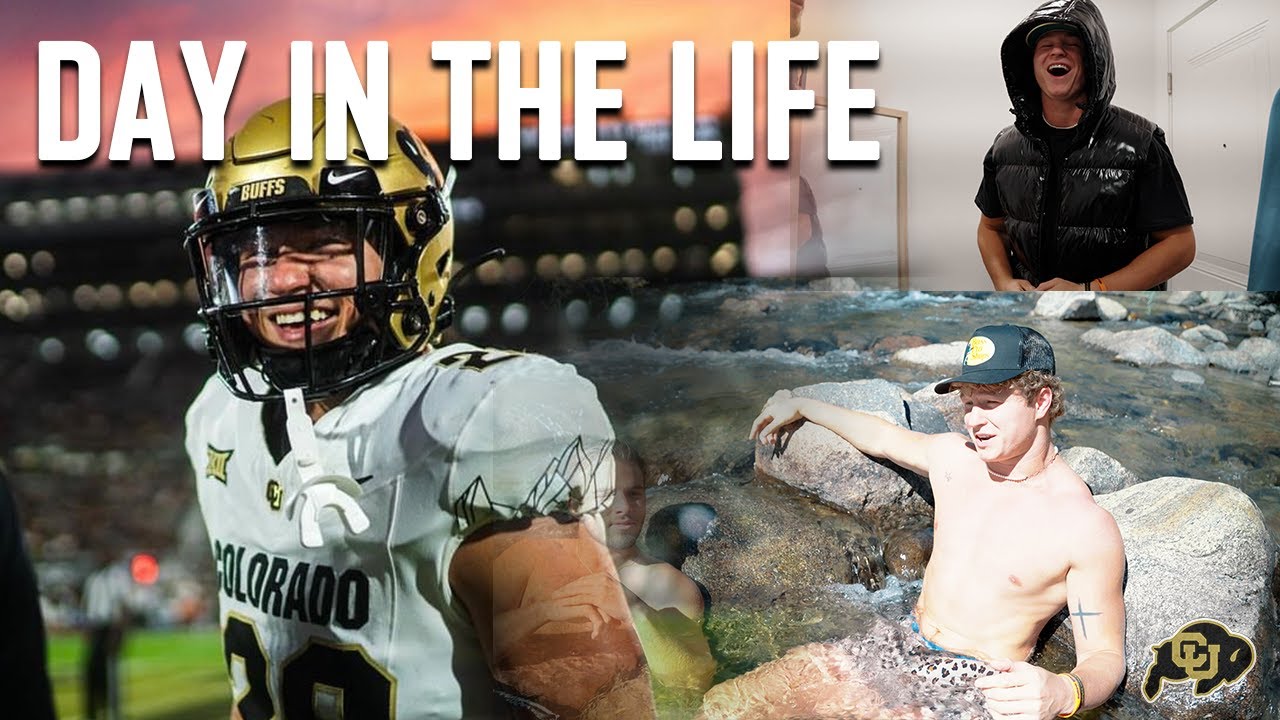 Day in the Life of Colorado Football Player - Ben Finneseth - YouTube