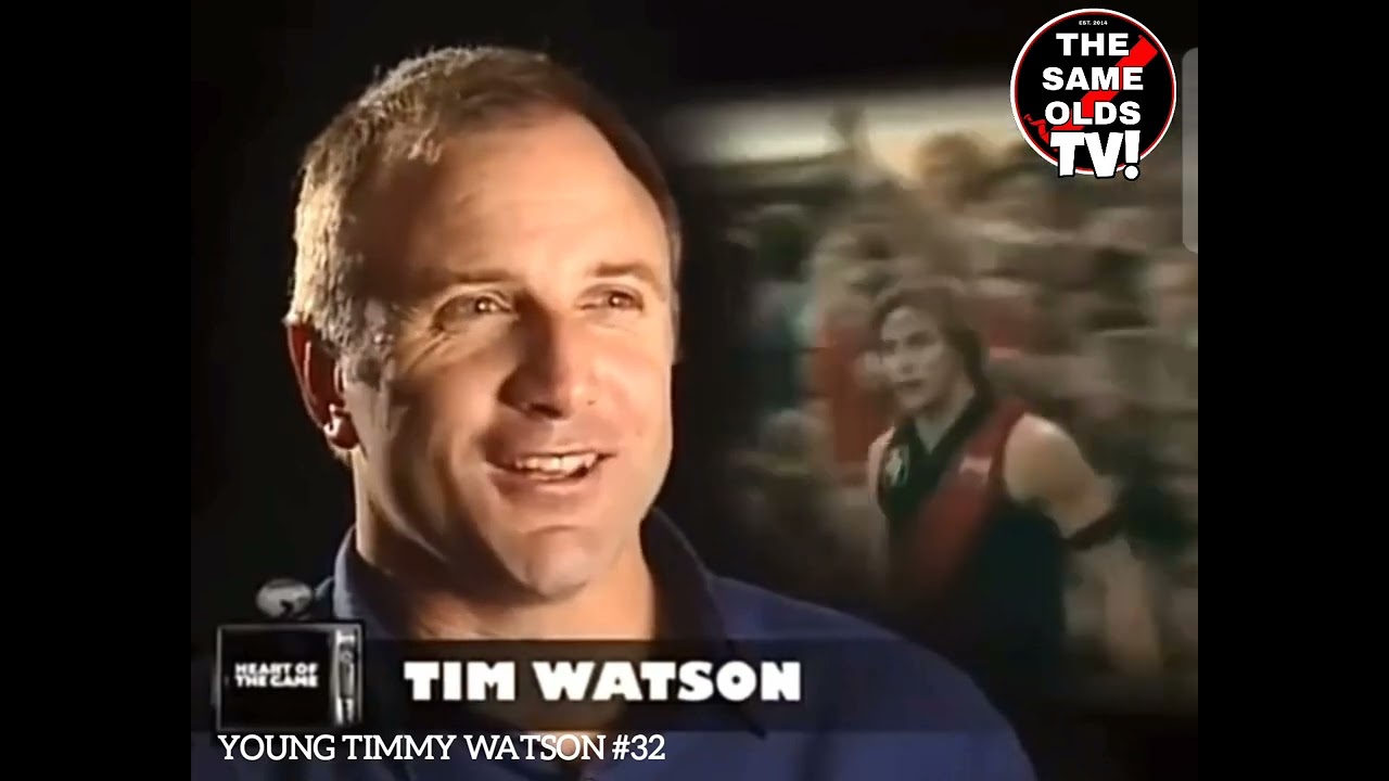 Young Tim Watson Footage / Essendon Bombers Football Club. - YouTube