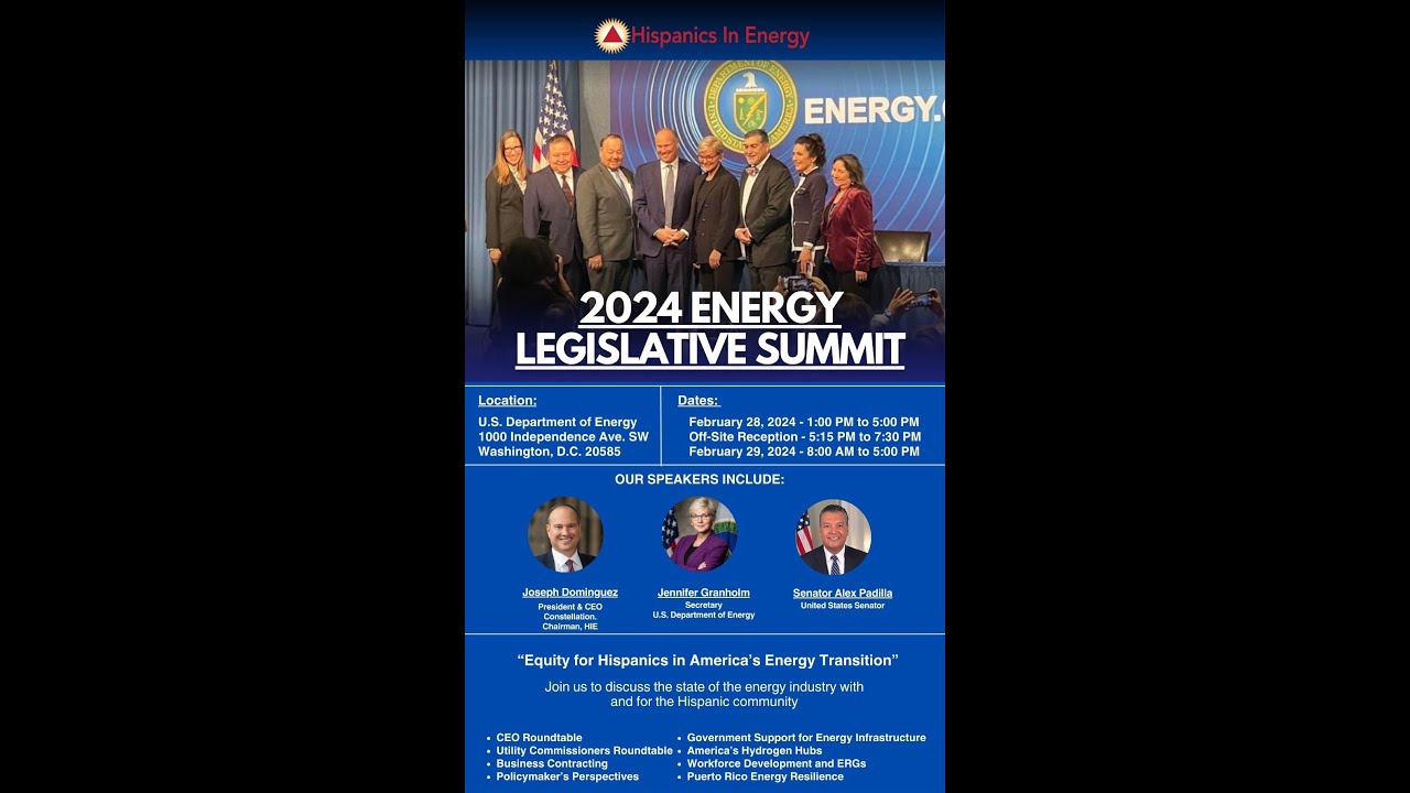 Day 1: HIE Energy Legislative Summit - YouTube