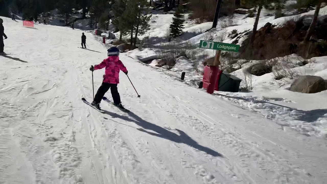 Second ski trip - YouTube