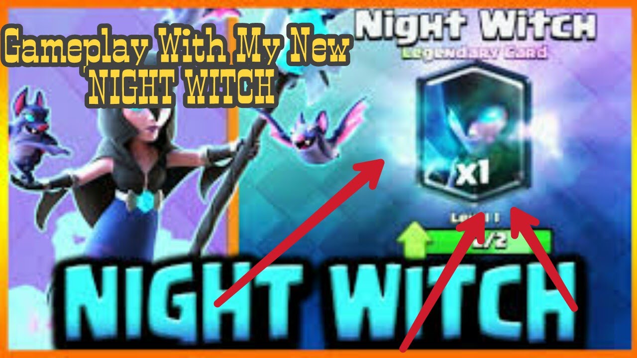Gameplay with My New Night witch Legendary Card - YouTube