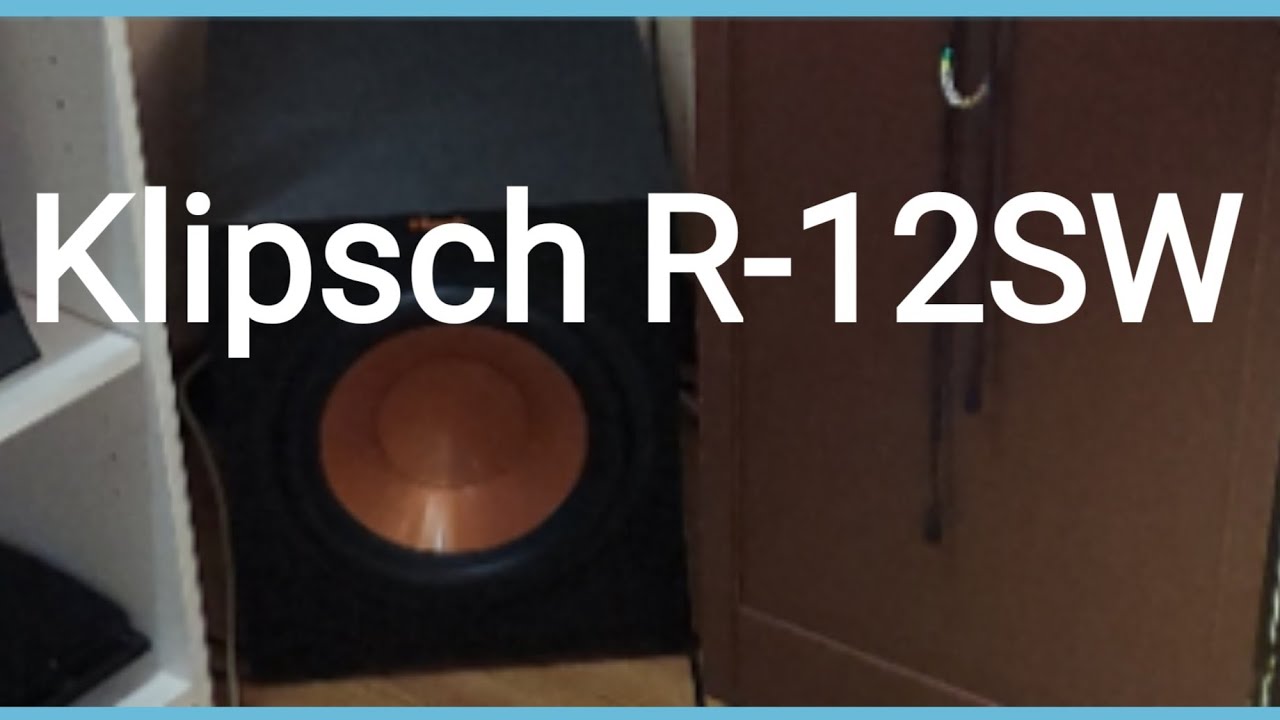 The 12" Klipsch R-12SW ⁉️ ~ Unboxing, Reviewing, Testing - YouTube