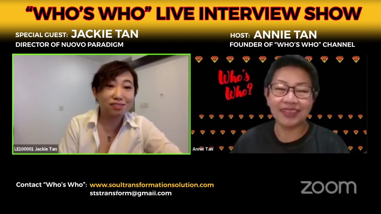 Profile Video - Jackie Tan - YouTube