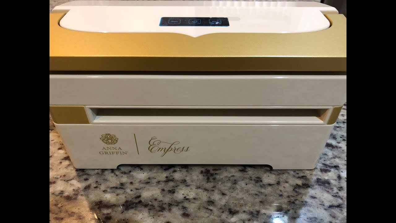 Anna Griffin Empress Die Cutting & Embossing Electric Machine Review ...