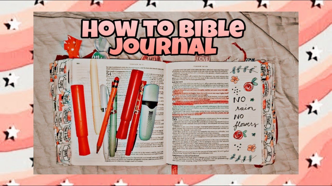How To Bible Journal For Beginners easy simple And Fun Demo YouTube How To Bible Journal For Beginners easy simple And Fun Demo YouTube