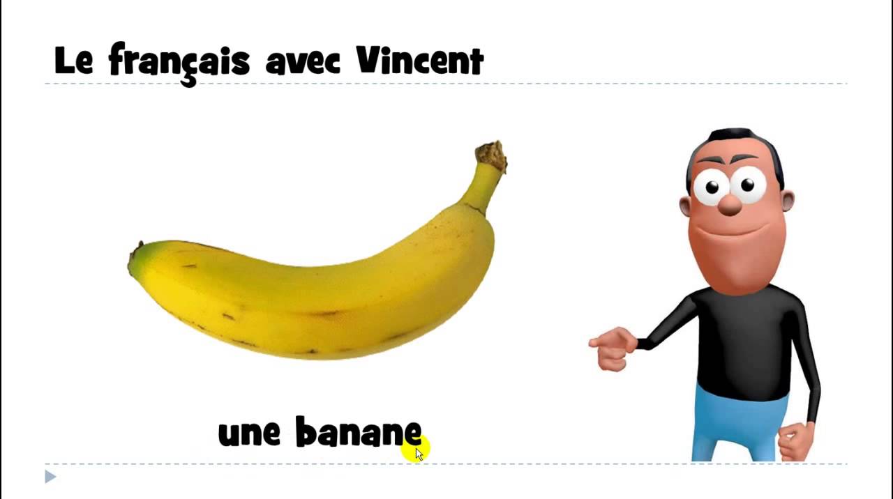 1 mot par jour # une banane - YouTube