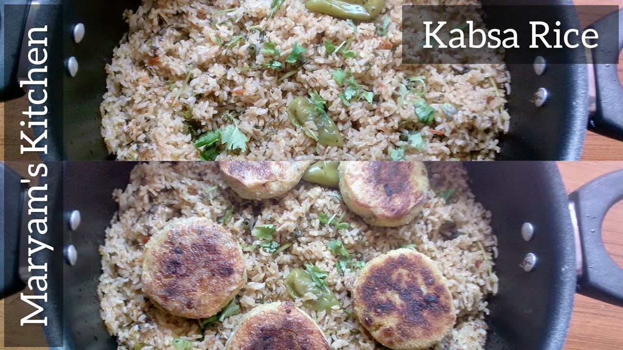 Recipe | Kabsa Recipe | Arabian Kabsa Rice | Veg Kabsa Recipe | طریقة ...