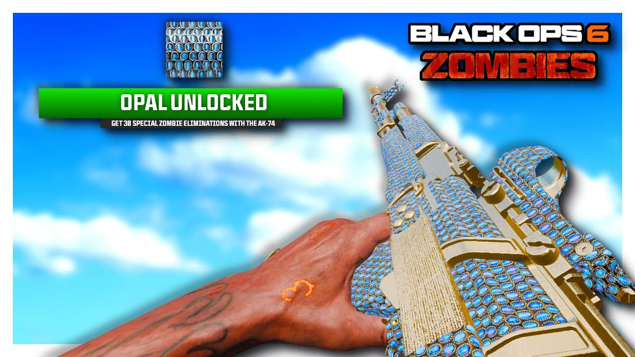 I Unlocked Opal Camo In BO6 And It's Really Good - YouTube