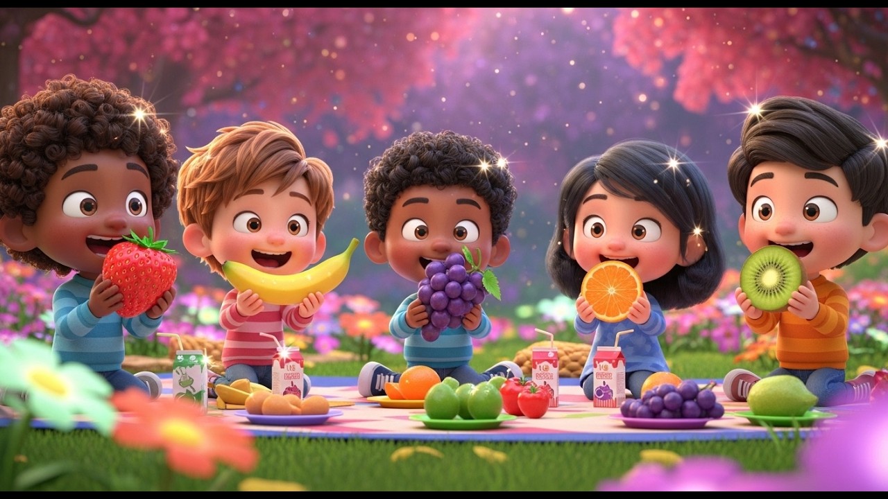 Fruit Fiesta & Sing-Along Songs for Kids | Fun Learning Rhymes and Many ...
