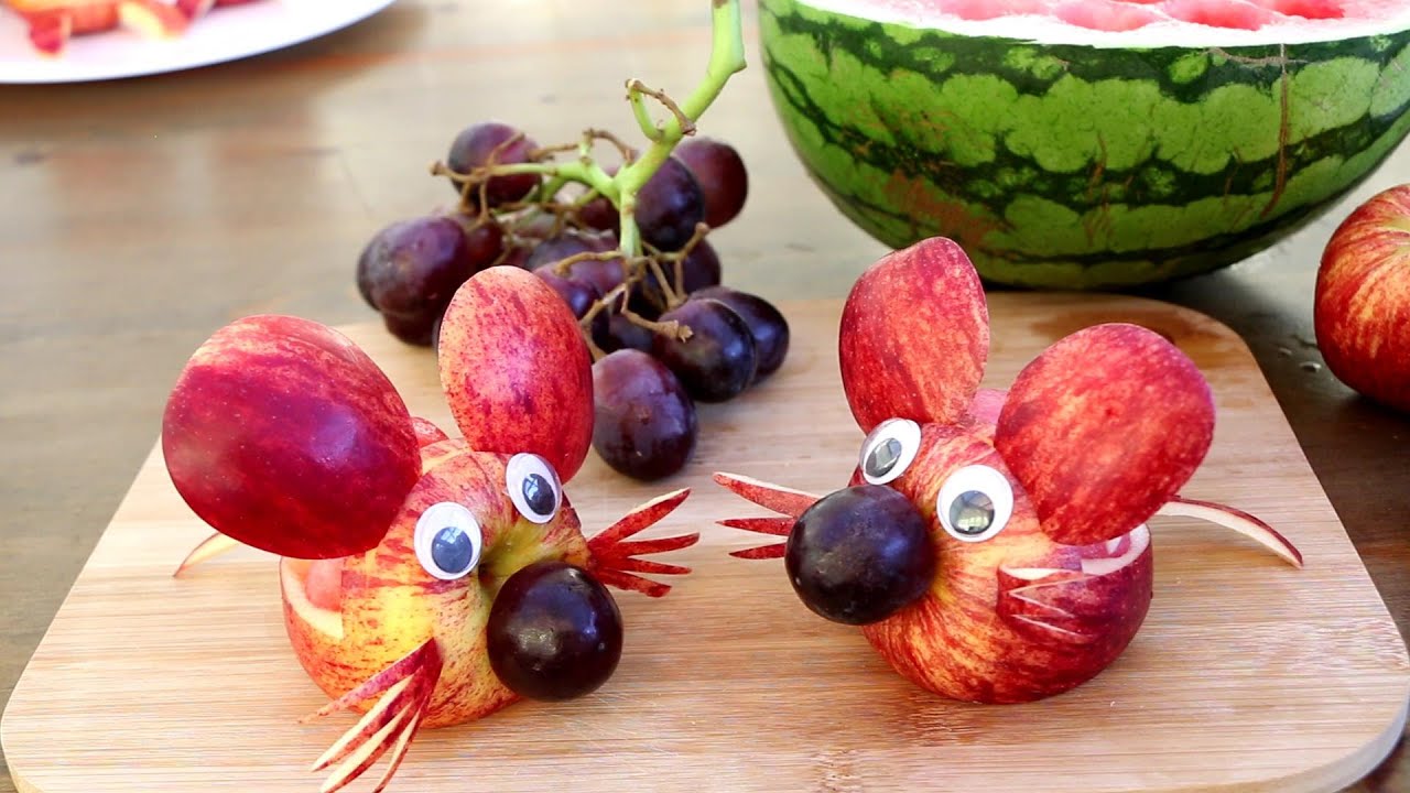 How to Make Apple Decoration | Apple Art | Fruit Carving Apple ...