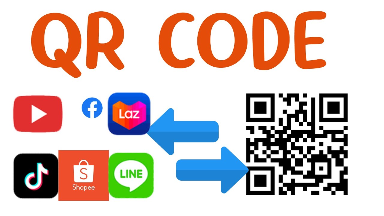 สร้าง qr code ร้านค้า อย่างละเอียด ทุกขั้นตอน lazada shopee tiktok shop ...