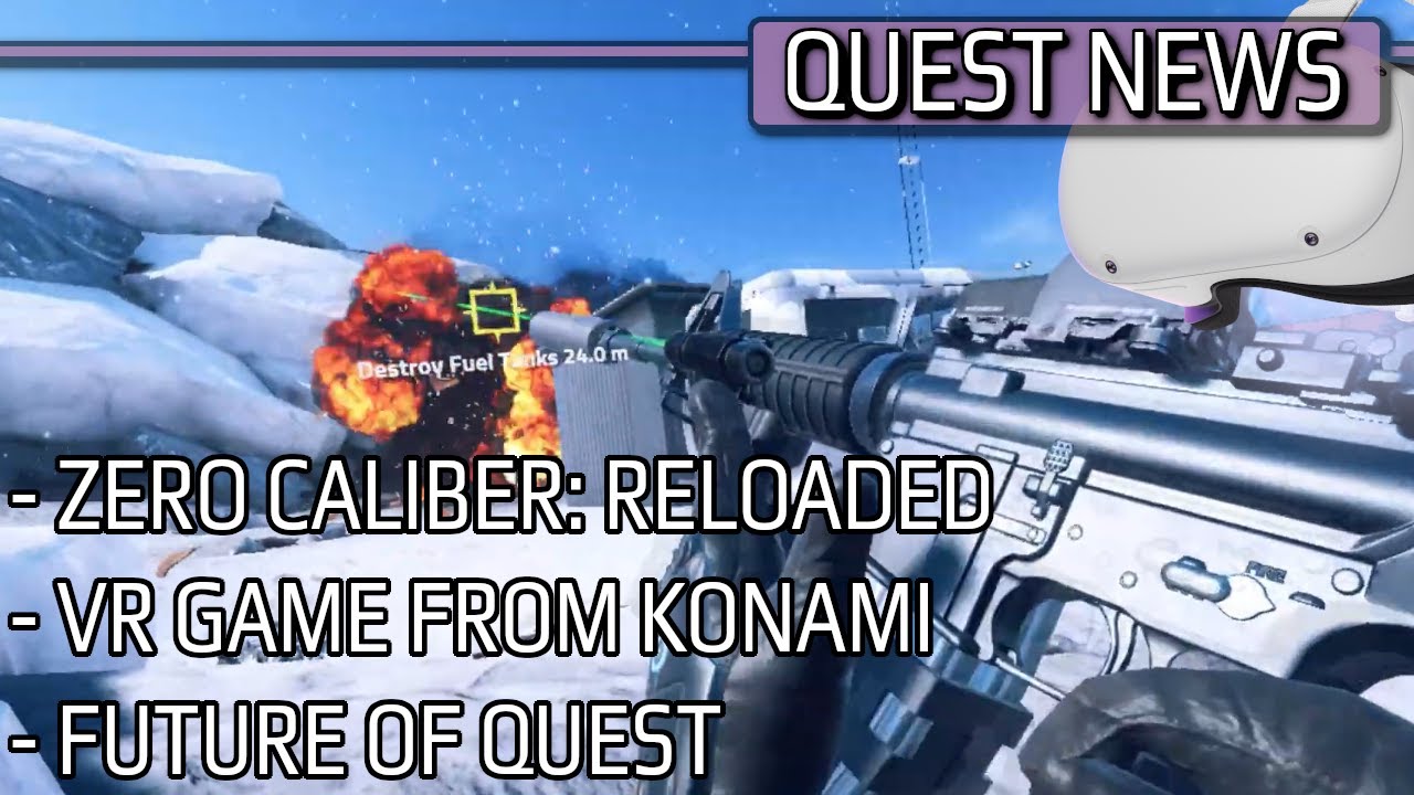 ZERO CALIBER - Release Window!!! | New VR Game from KONAMI | Future of ...