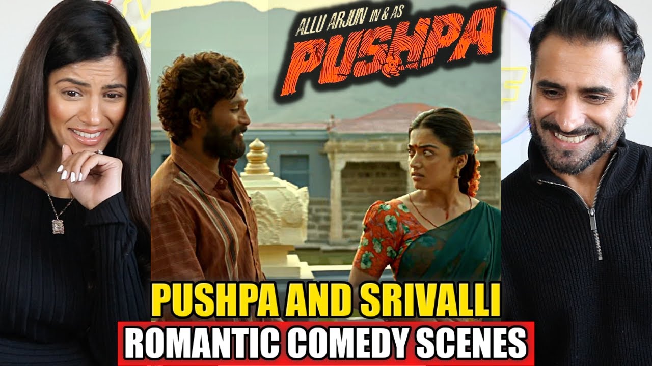 PUSHPA and SRIVALLI Romantic Comedy Scenes😂 | Icon Star ALLU ARJUN ...
