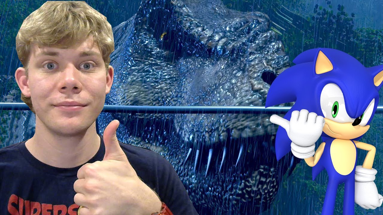 Speedstreak Reacts to Sonic in Jurassic Park T-Rex Breakout and ...