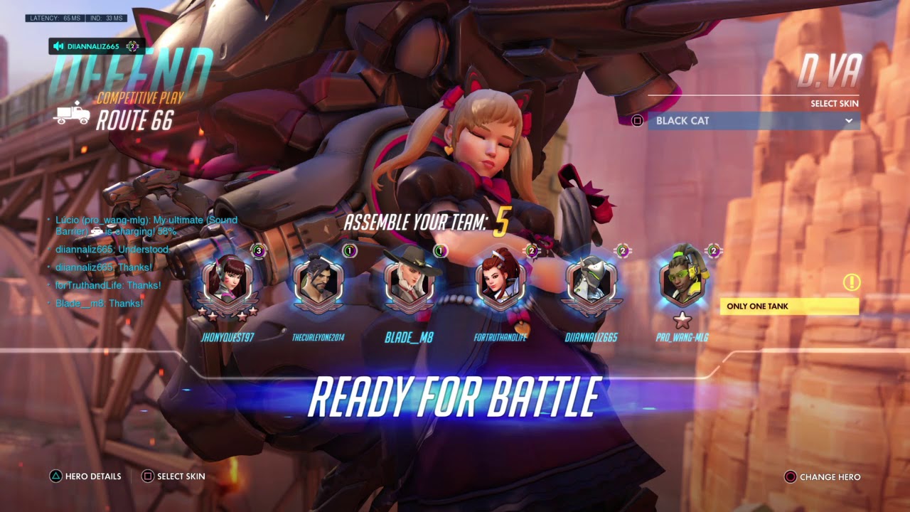 Overwatch: dva play review - YouTube