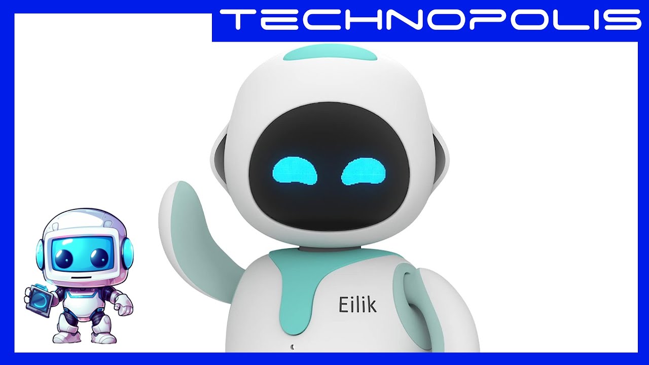 Eilik Desktop Companion Bot - YouTube