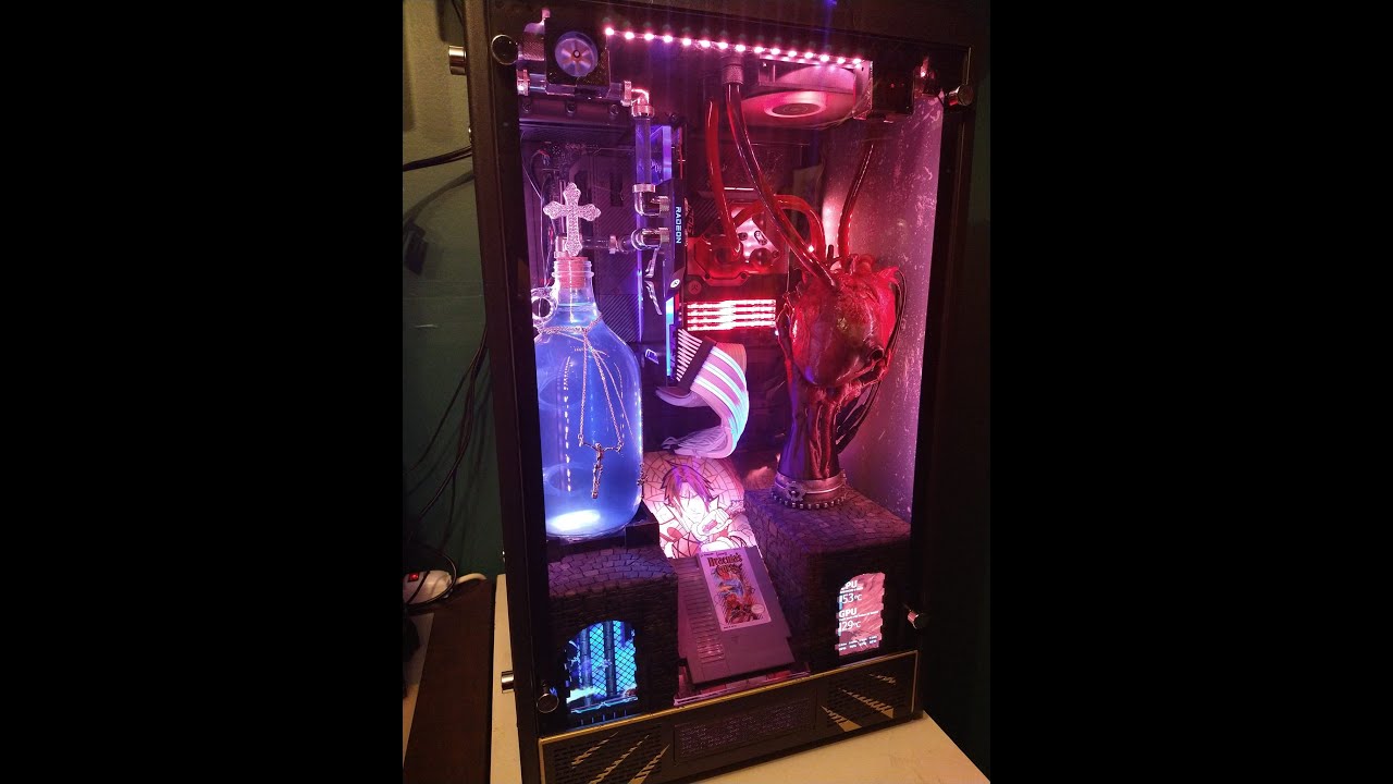 Castlevania pc build -- Vampire Killer -- Tower 900 custom build ...