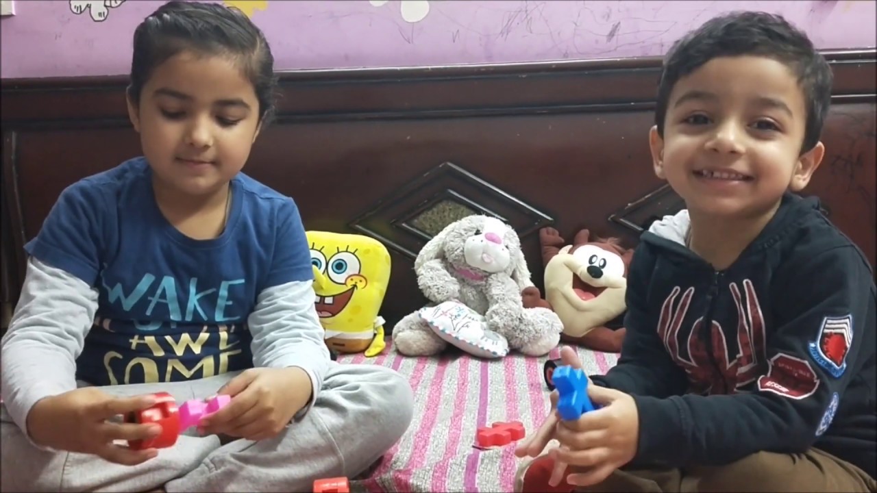 Block games | Building blocks for kids |Indoor games - YouTube