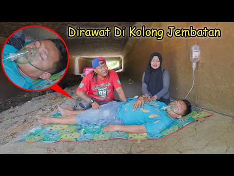 Ibnu Di Rawat Di Kolong Jembatan !! Timbul Dan Listi Sangat Sedih