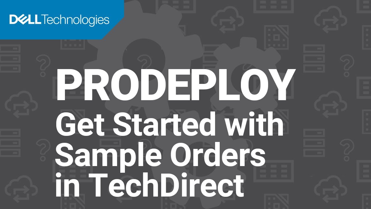 Get Started with Sample Orders in TechDirect - YouTube