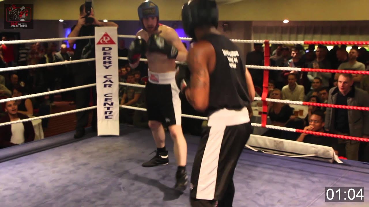 O.N.W.C.B (One Nation White Collar Boxing) Derby, Fight 6 Liam ...