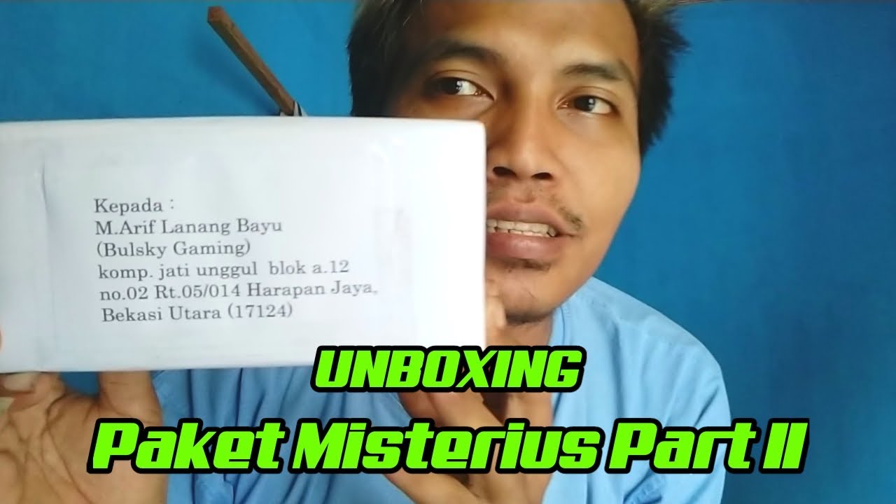 Unboxing paket misterius lagi yuk - YouTube