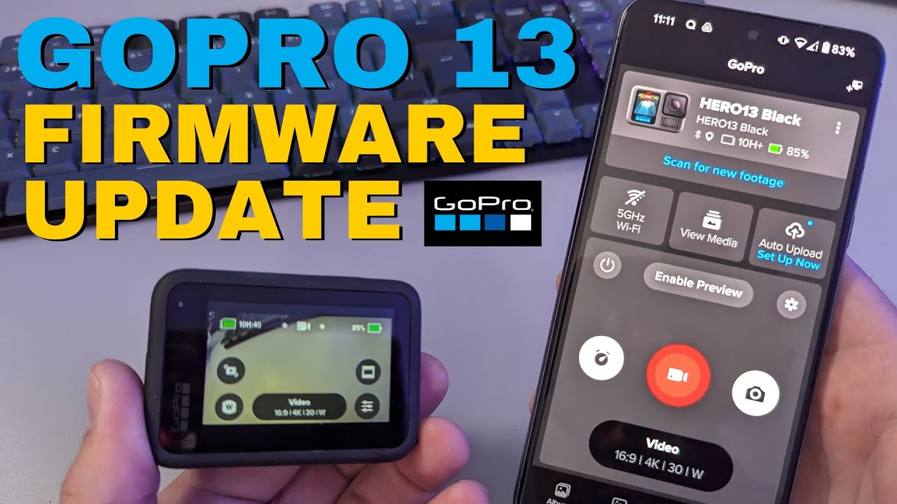 GoPro Hero 13 Black Firmware Update Made EASY! (with GoPro Quik App ...