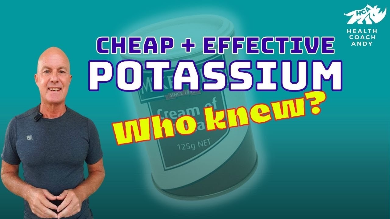 Cheap Easy Effective Potassium | Best Budget Potassium Supplement - YouTube
