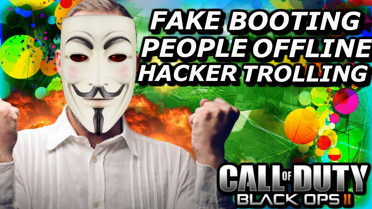 FAKE BOOTING PEOPLE OFFLINE! HACKER TROLLING "COD BO2" - YouTube