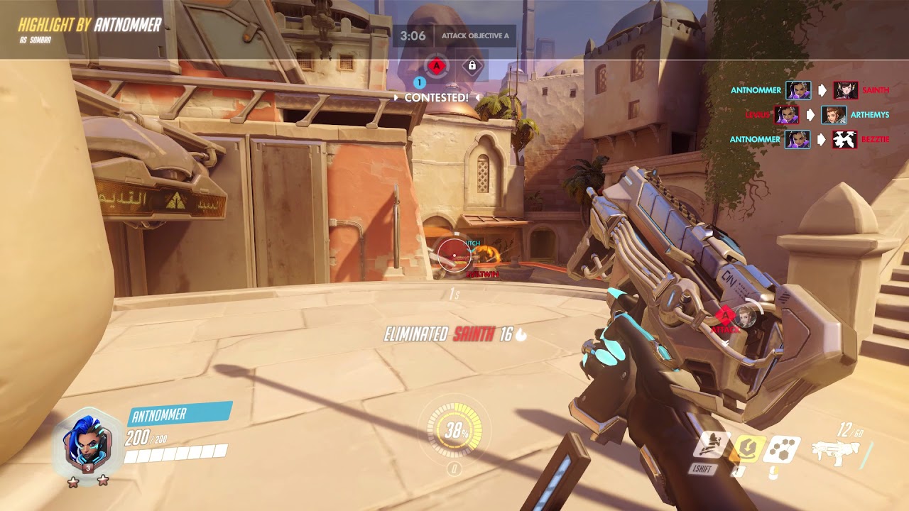 Overwatch - Putting the "Ooh" in Uzi - YouTube